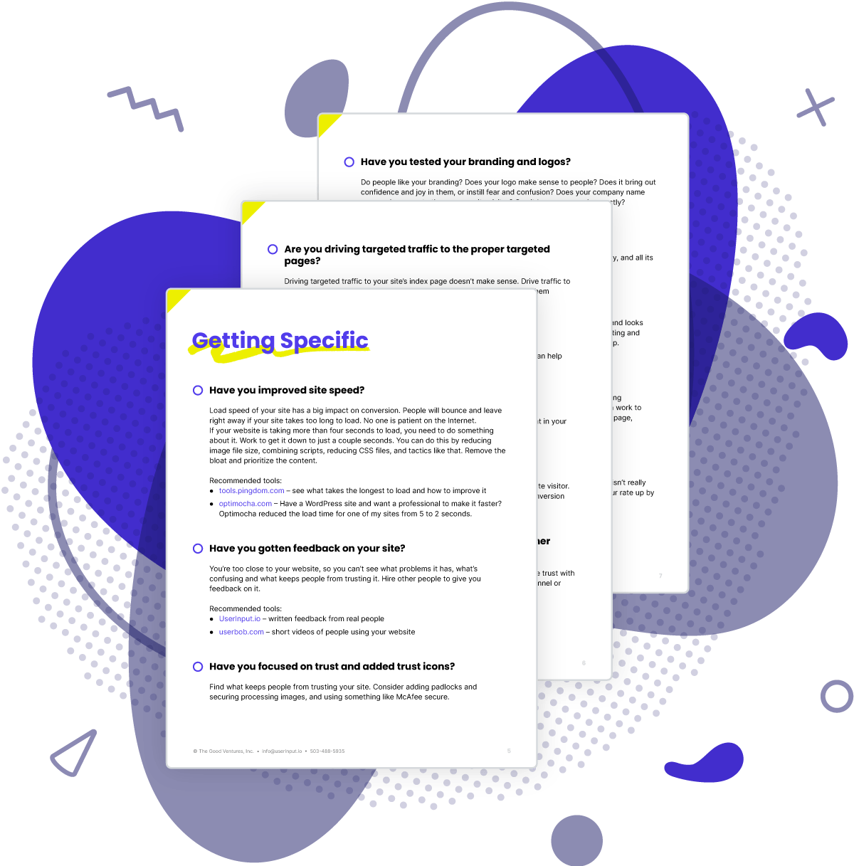 CRO Checklist UserInput io